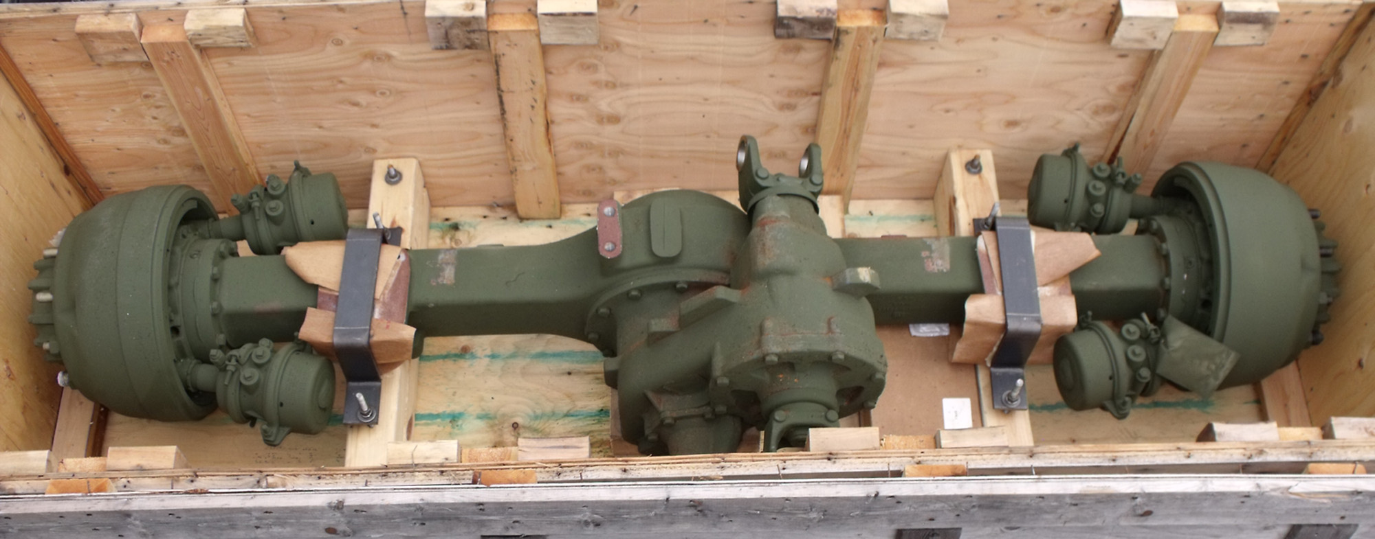 NEW AXLE MILITARY/TRUCK/FMTV/LMTV/M1078/M1083/CARGO/TRACTOR/STEWART ...